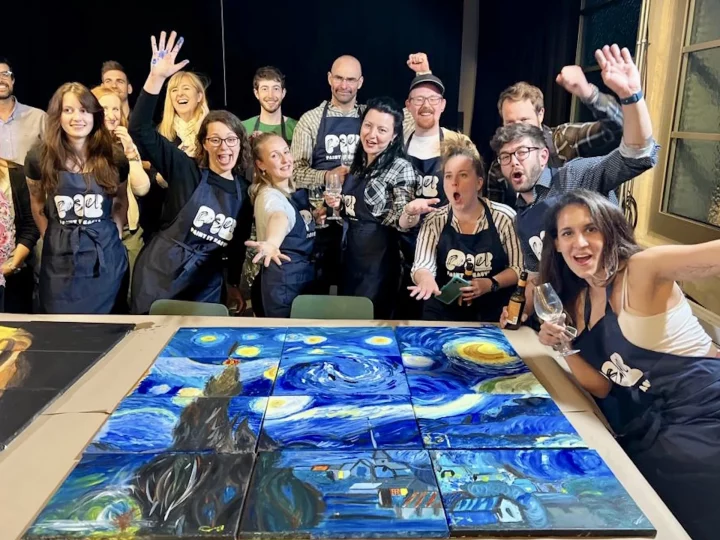 Puzzle Painting - Undeniably the best team event idea | Creative Team ...